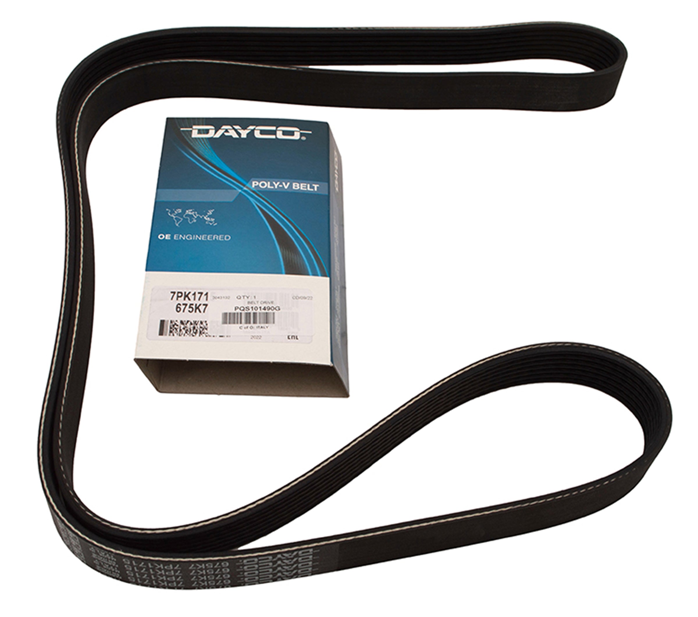 PQS101490 Belt - Polyvee Alternator – Turner Engineering